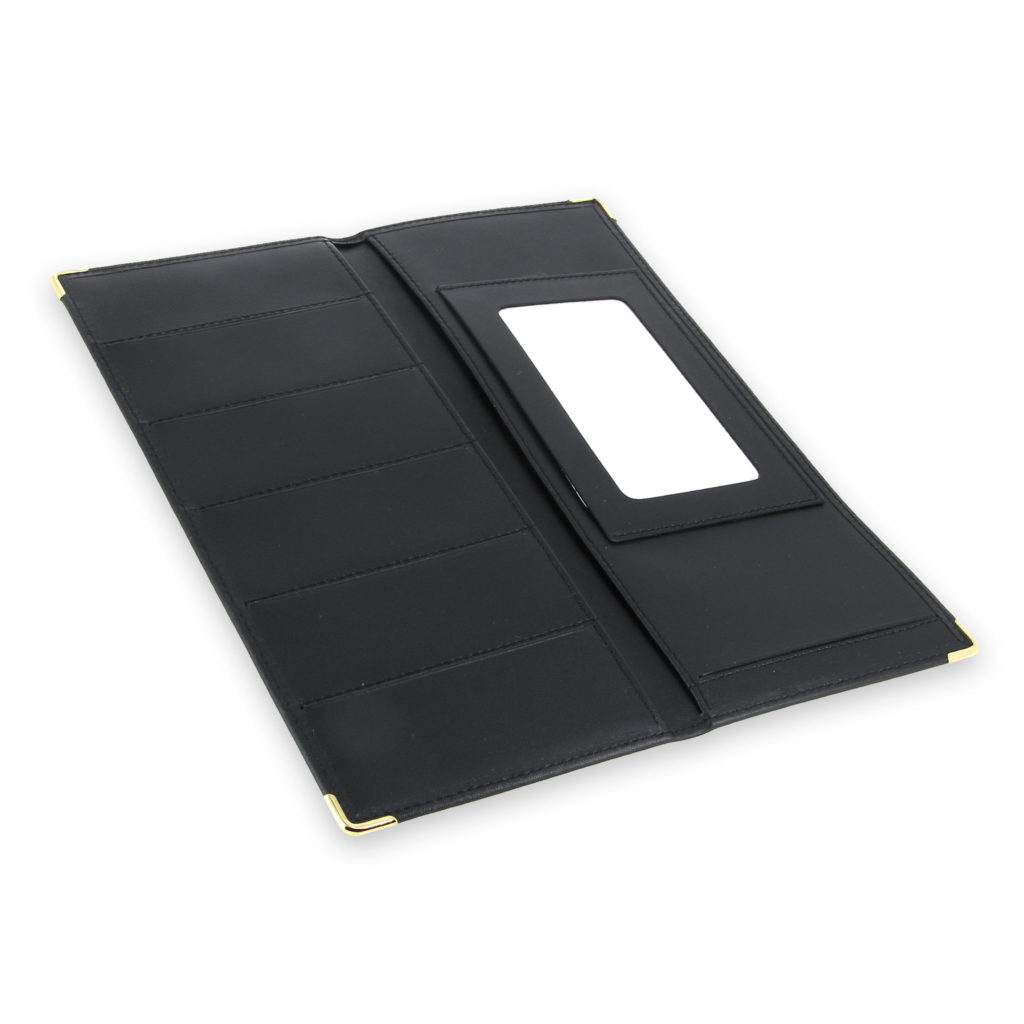 Porte-chéquier Classique cuir - Fleur de peau - Maroquinerie en ligne