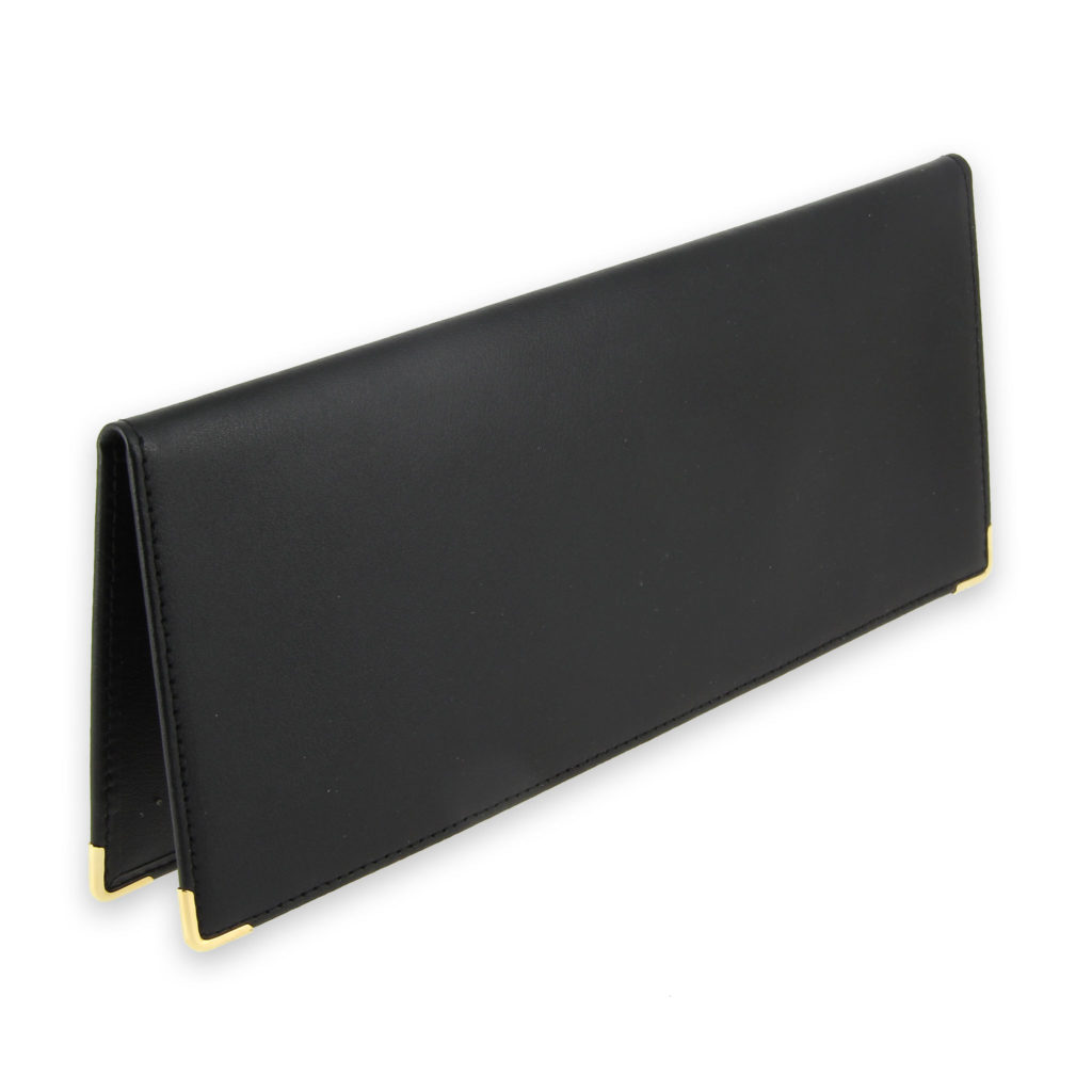 Porte-chéquier Classique cuir - Fleur de peau - Maroquinerie en ligne