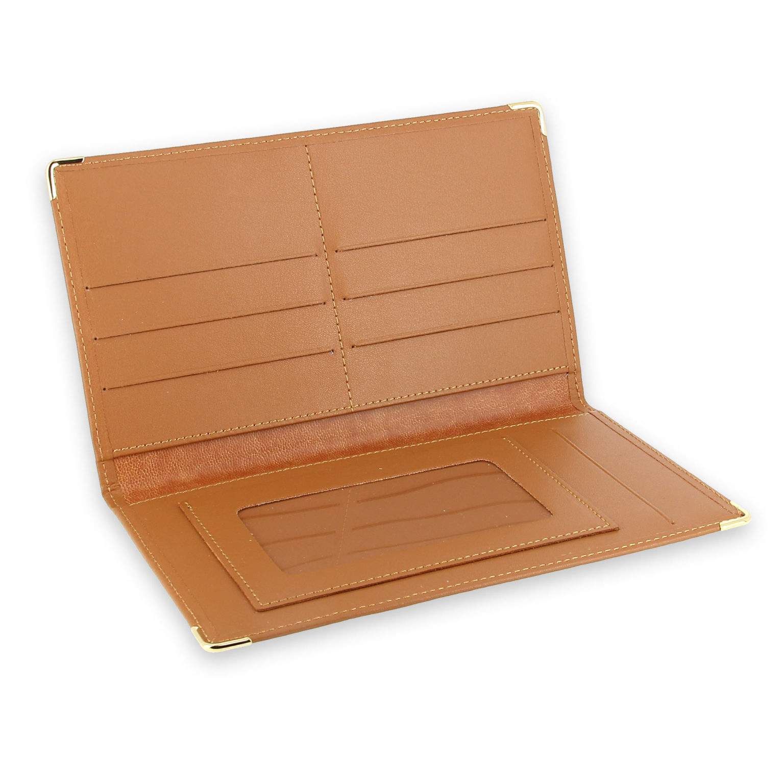 Porte-chéquier Portefeuille Cuir - Fleur de peau - Maroquinerie en ligne